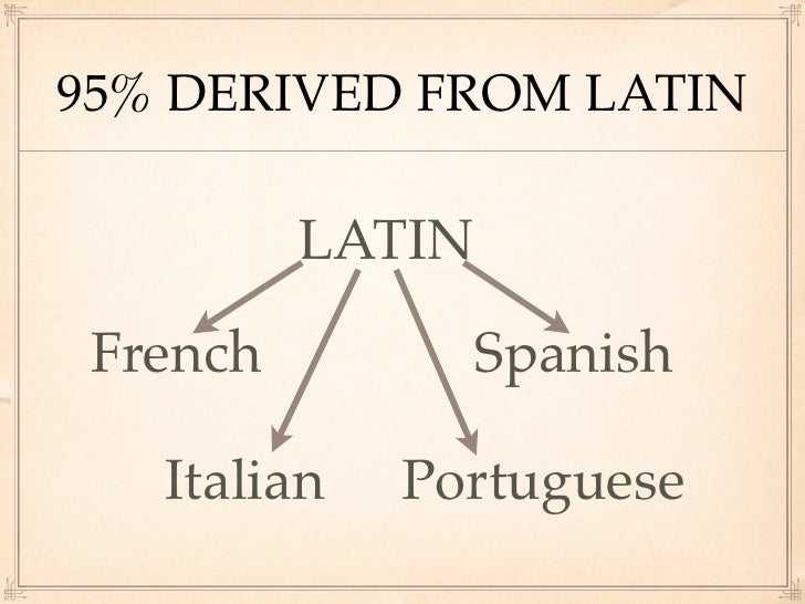 Why study latin