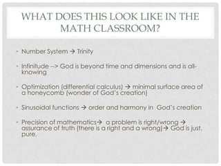 Why study mathematics | PPTX | Christianity | Religion & Spirituality