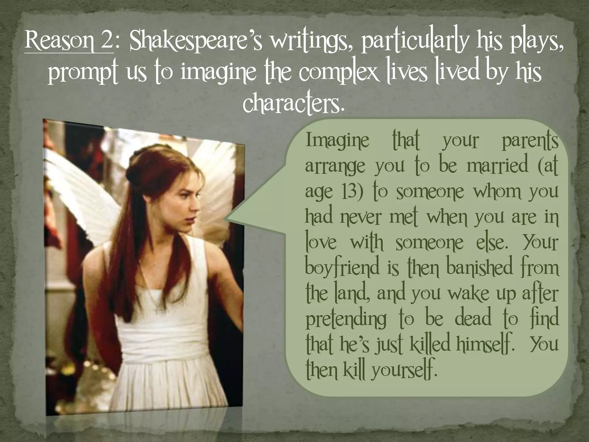 Why study Shakespeare? | PPTX