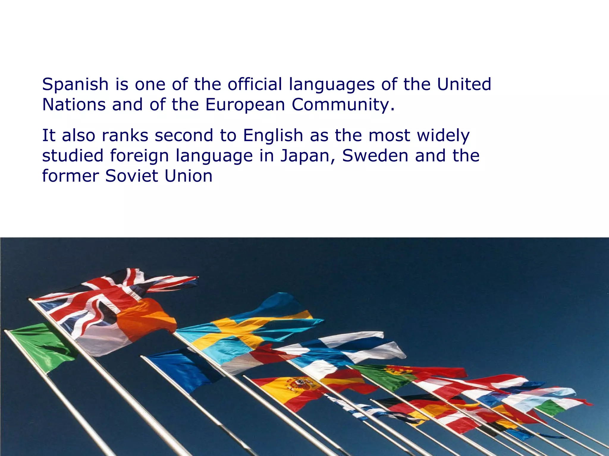 Why study spanish | PPT