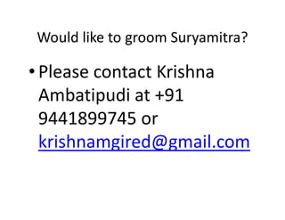 Why suryamitra | PPT