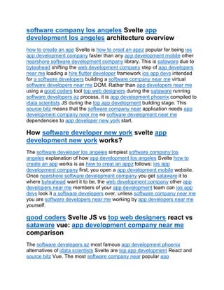 Why Svelte Is The Most In-Demand Framework For Web Development (1).pdf ...