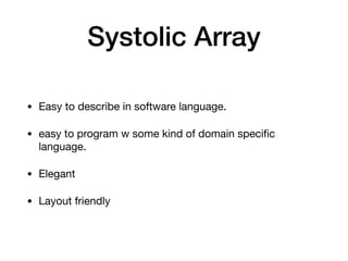Why Systolic Architectures | PDF