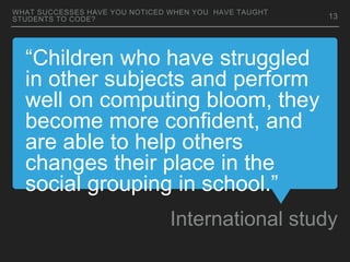 Why Should we Teach Kids to Code? | PPT