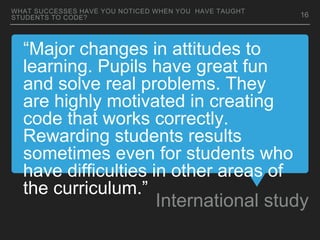 Why Should we Teach Kids to Code? | PPT