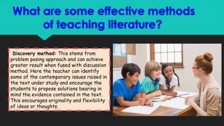 Why teaching Literature -PRESENTACIÓN DE LA IMPORTANCIA DE LA ...