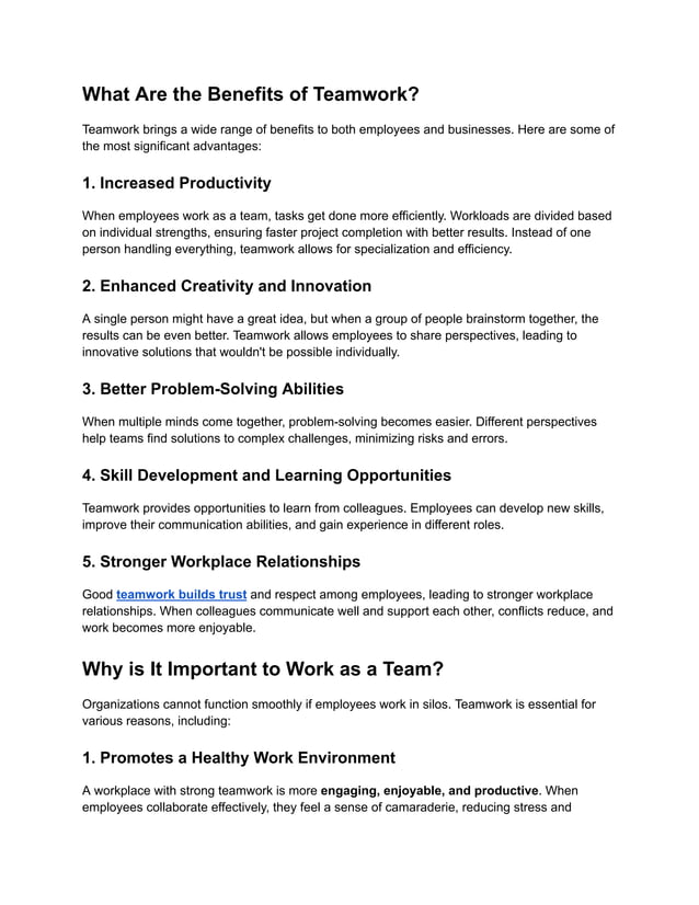 Why Teamwork is Important in the Workplace.pdf