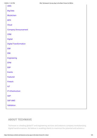 Why Techwave's Survey App Is the Best Choice for MDUs.pdf
