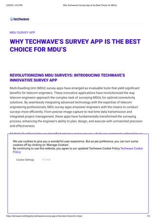 Why Techwave's Survey App Is the Best Choice for MDUs.pdf