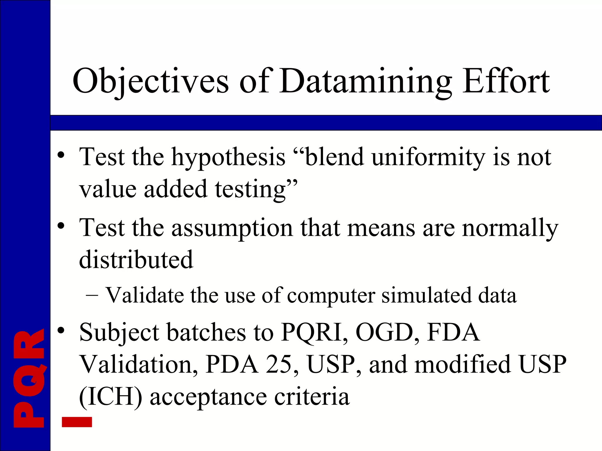 Why test blend uniformity | PPT