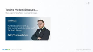 Why Testing Matters | PPT