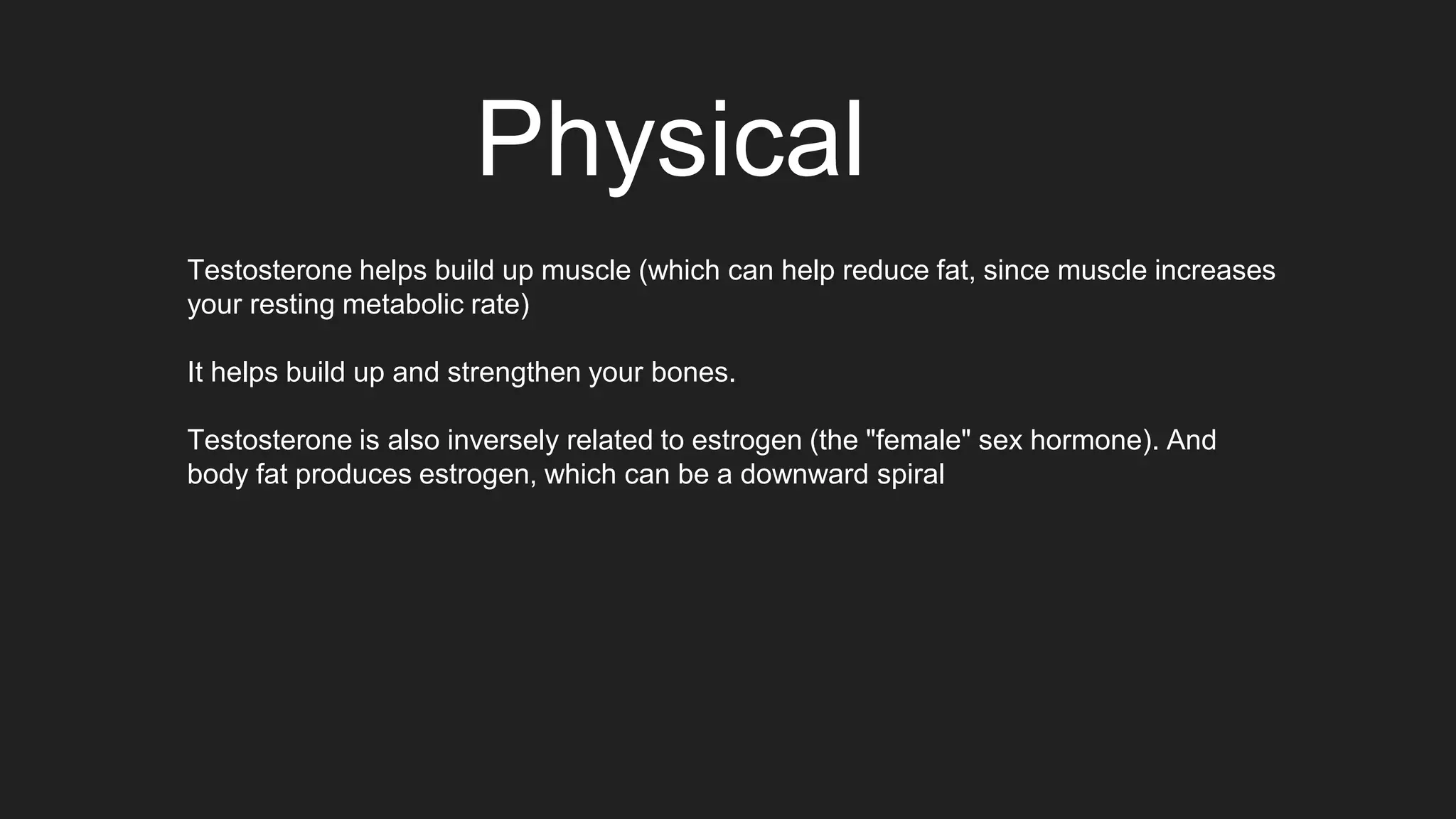 Why testosterone is important | PPT