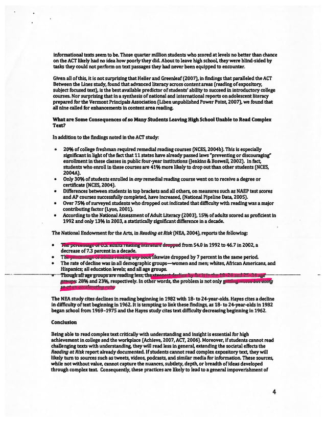 Why text complexity matters | PDF