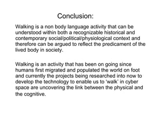 Why The Body Still Matters Presentation | PPT