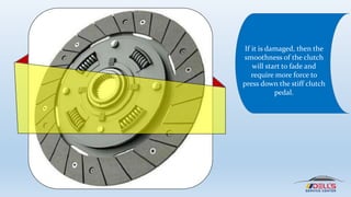Why the clutch pedal of the car is very hard to press | PPTX