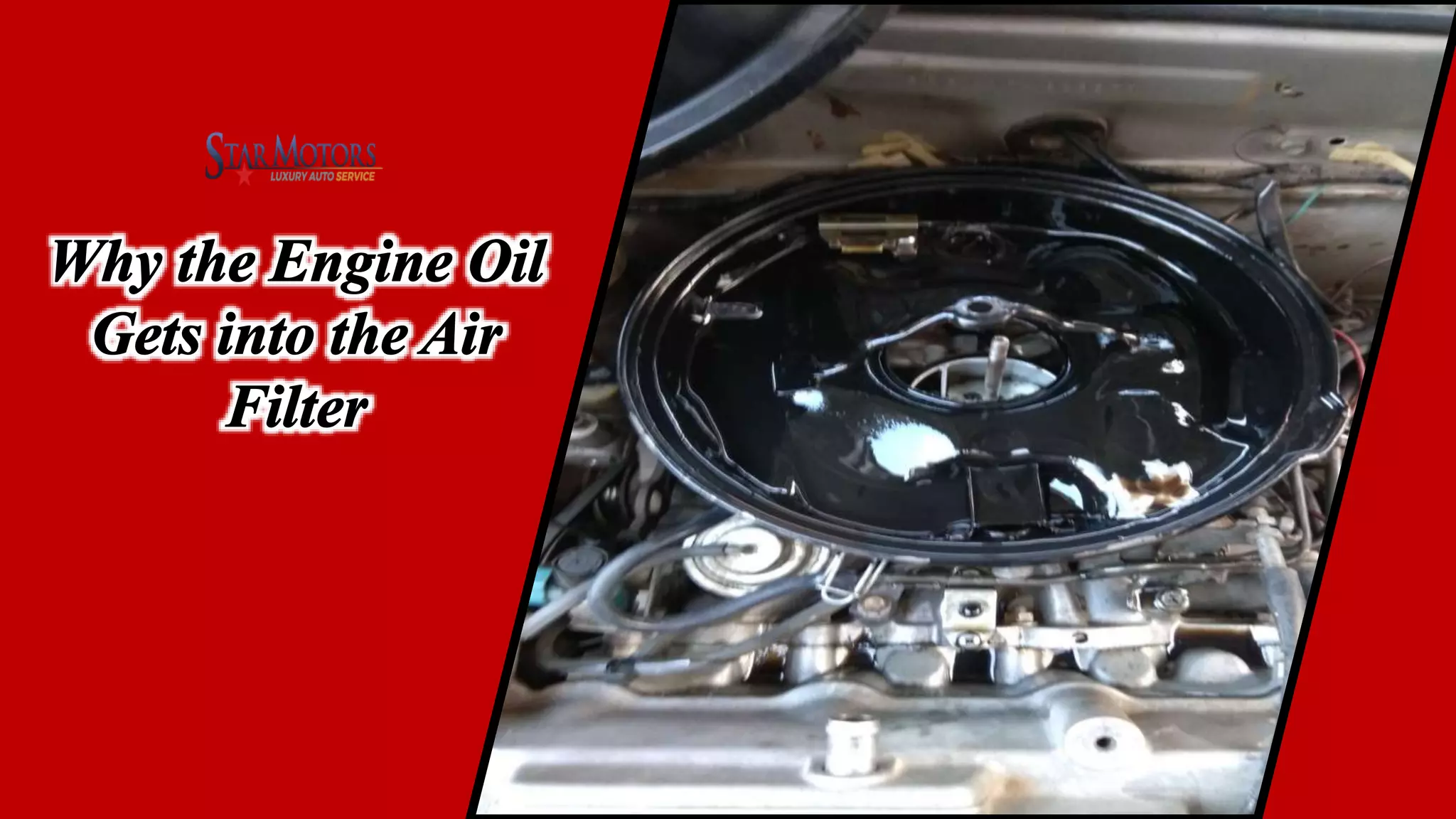 Why the Engine Oil Gets Into the Air Filter | PPT