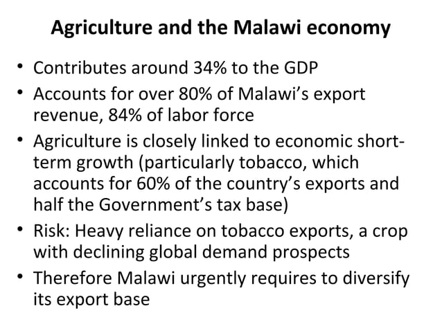 Why the groundnut value chain in malawi | PPT