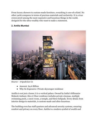 Why the Most Expensive and Luxurious Things in the World Redefine ...