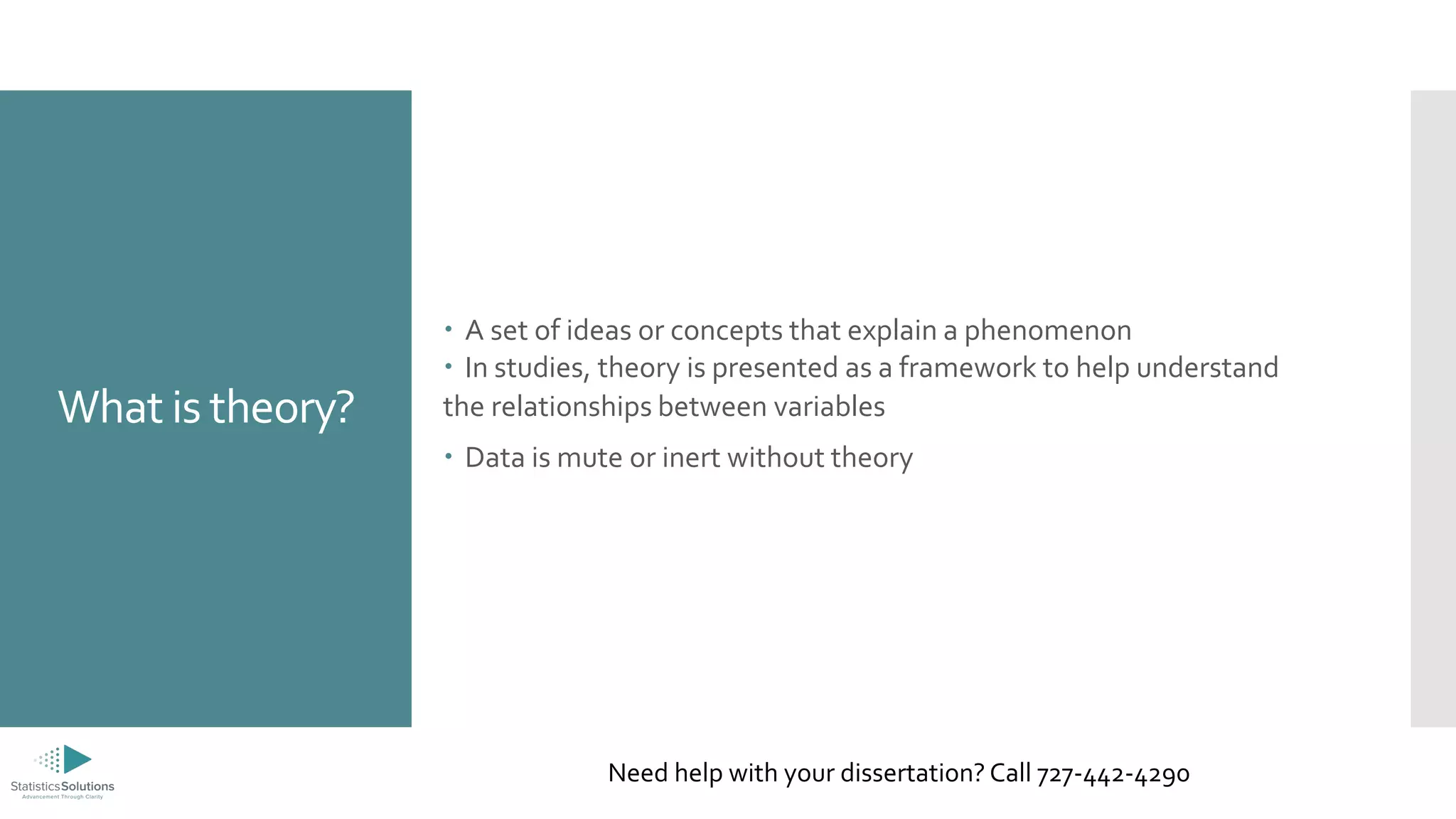 Why is Theory Important? | PPTX