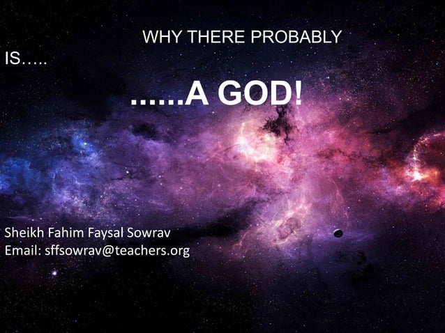Why there probability is a god | PPTX | Physics | Science