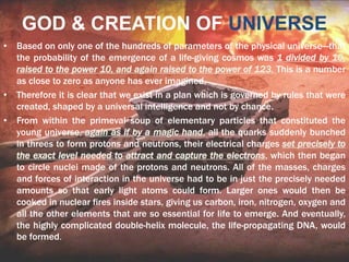 Why there probability is a god | PPTX | Physics | Science