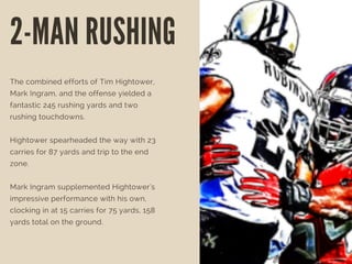 How the Saints Triumphed Over the 49ers | PPT