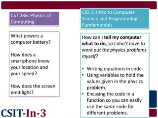 Why these courses? | PPT