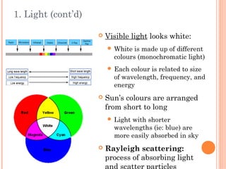 Why the Sky Changes Colour | ODP