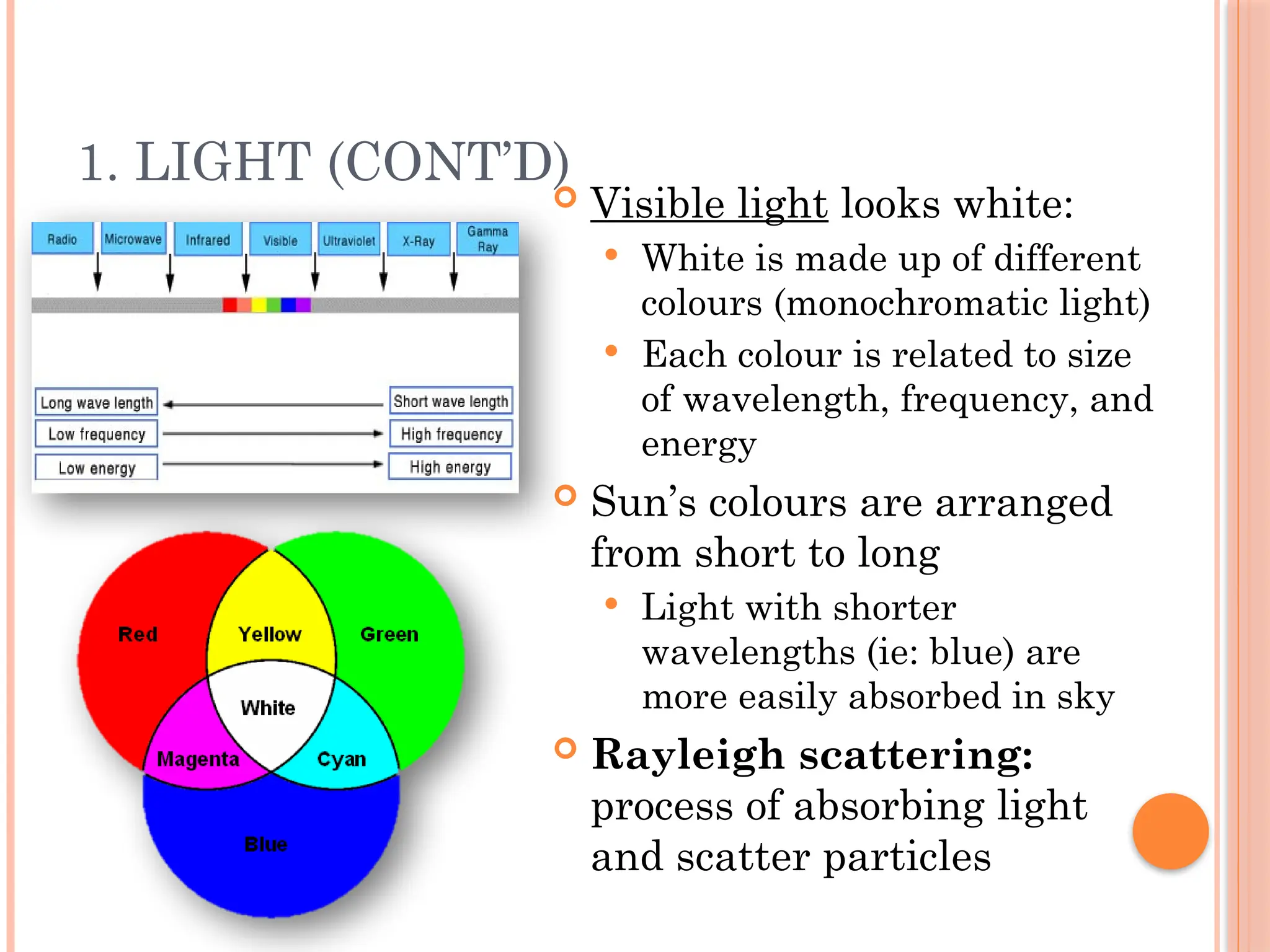 Why the sky changes colour why the .pptx. | PPTX