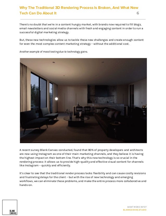 Why The Traditional 3d Rendering Process Is Broken And What New Tech Can Do About It