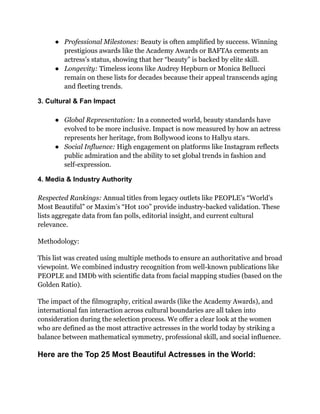 Why the World Can’t Stop Talking About These Most Beautiful Actresses ...