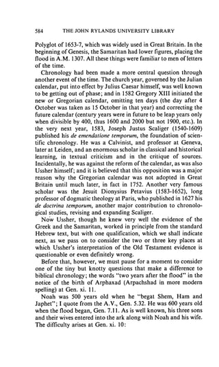 Why the world was created in 4004 bc archbishop ussher and biblical ...