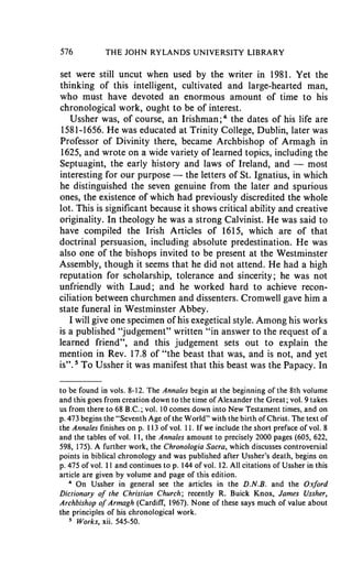 Why the world was created in 4004 bc archbishop ussher and biblical ...
