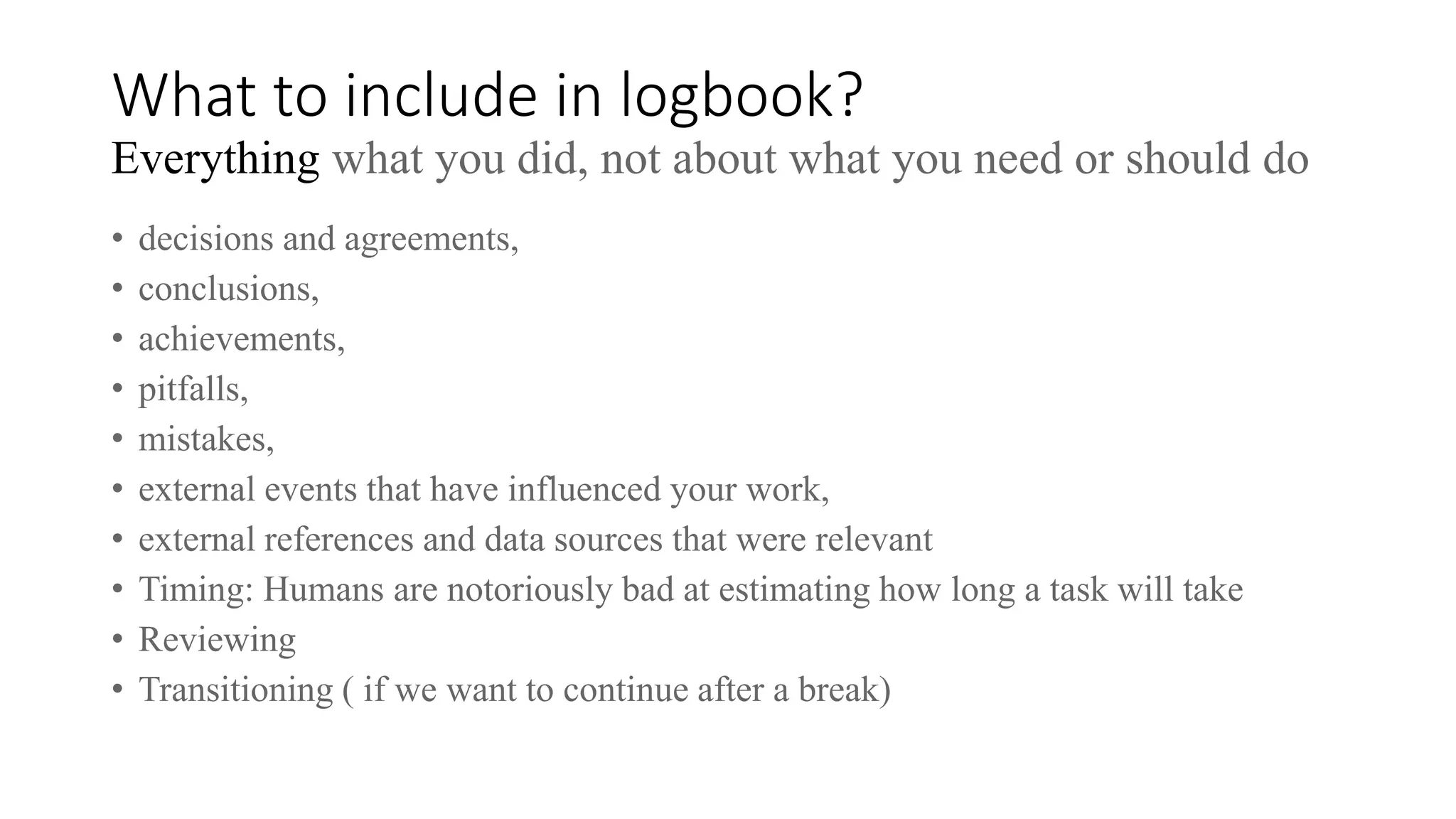Why to maintain a logbook of project.pptx