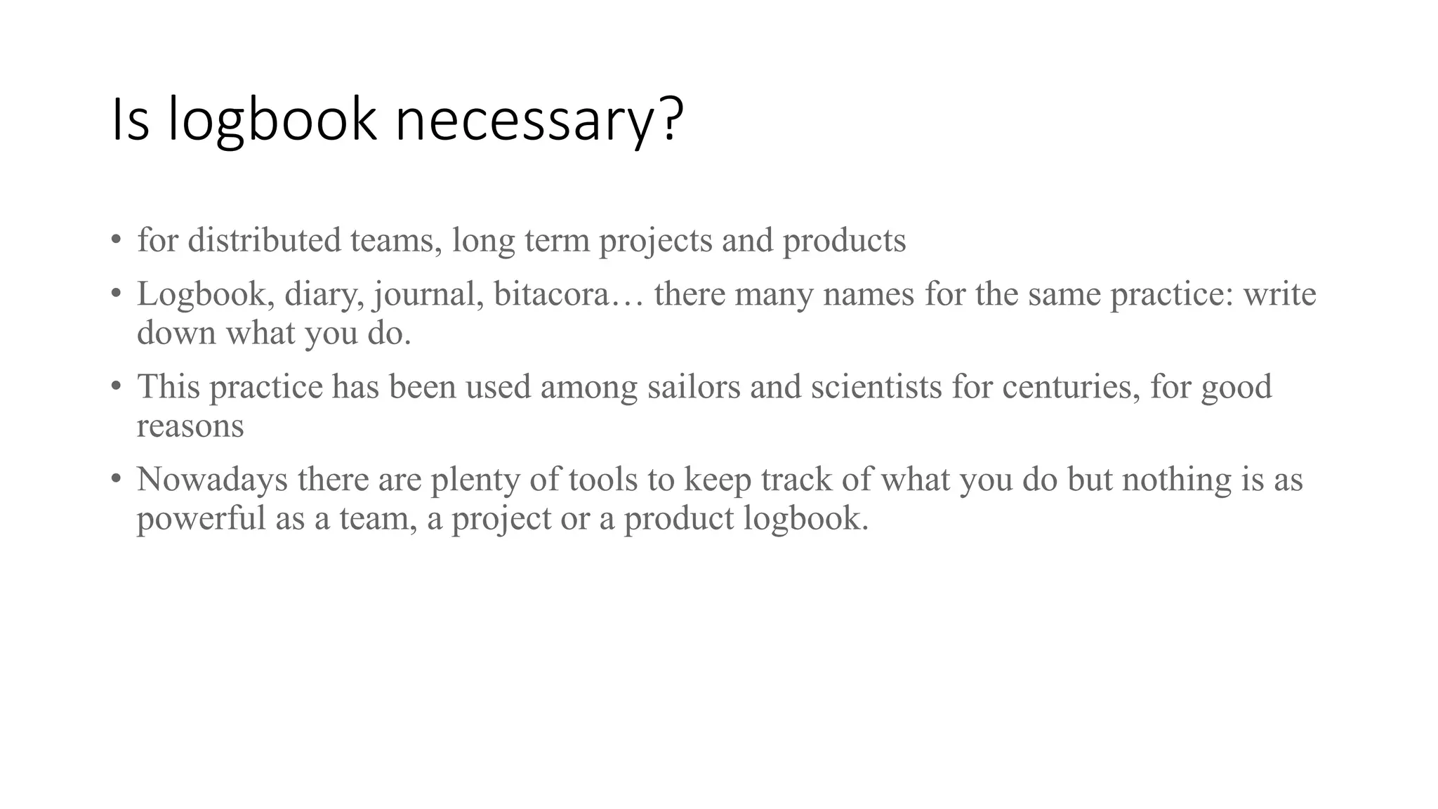 Why to maintain a logbook of project.pptx