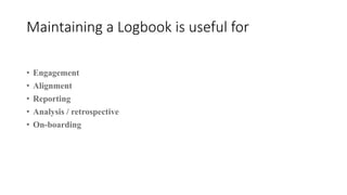 Why to maintain a logbook of project.pptx