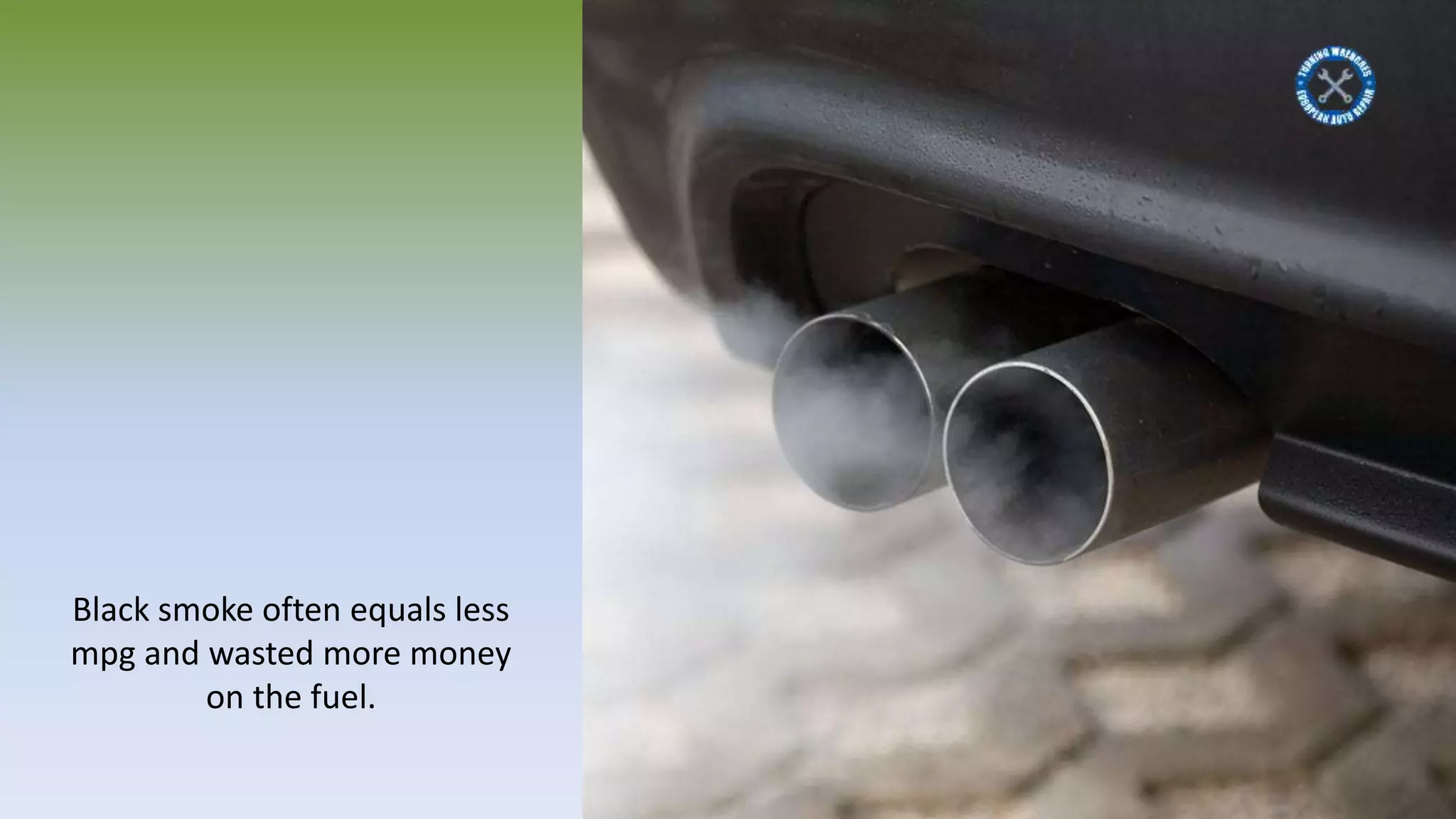 Why Too Much Black Smoke Produced from the Exhaust of Diesel Engines | PPTX