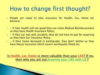 Why to take insurance | PPT