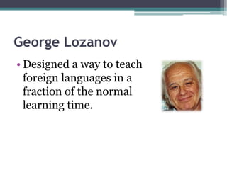 Why to use_suggestopedia_in_english_classes | PPT