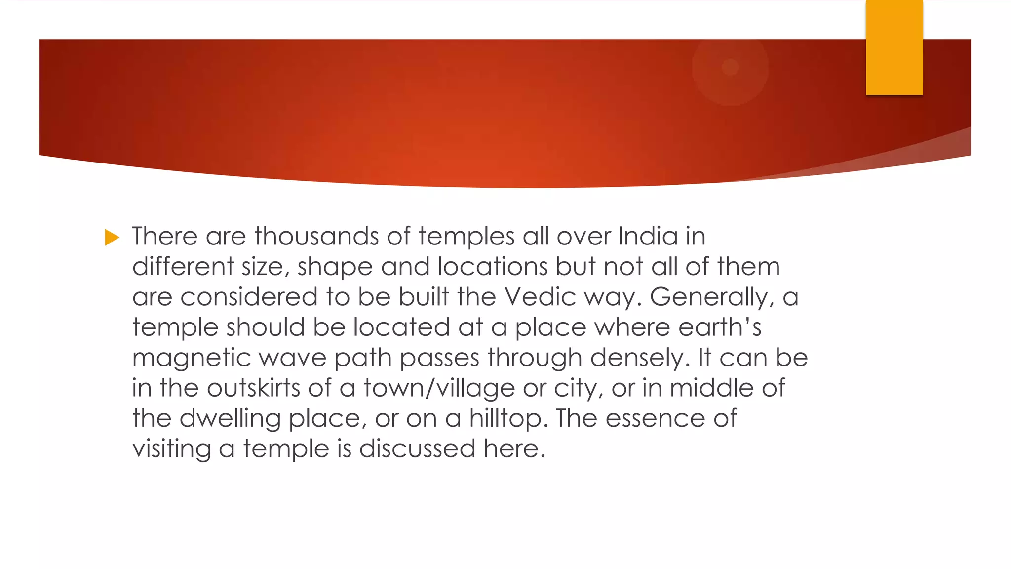 Why to visit temples | PPTX