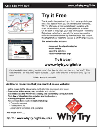 WhyTry: Evidence Based & Effective | PDF
