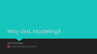 Why UML Modeling | PDF
