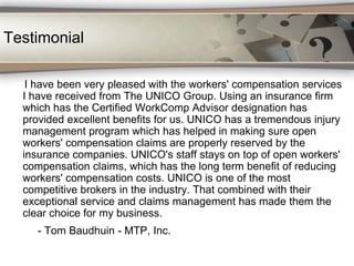 Why unico | PDF | Business | Business and Finance