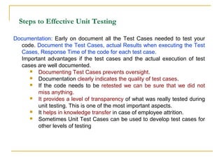 Unit Testing | PPT