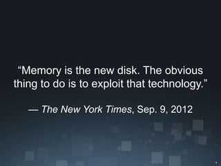 5 Reasons to Upgrade Ehcache to BigMemory Go | PPT