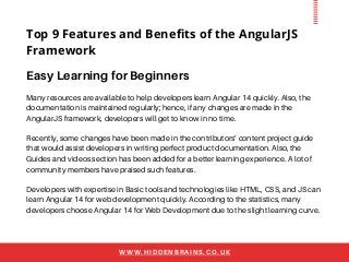 Why Use Angular 14 for Web Development in 2022 | PPT