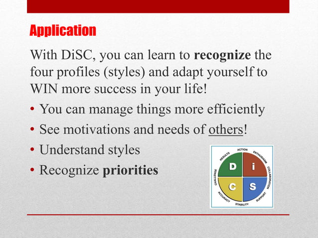 DiSC Profile Introduction - Why Use DiSC Communication Profiling ...
