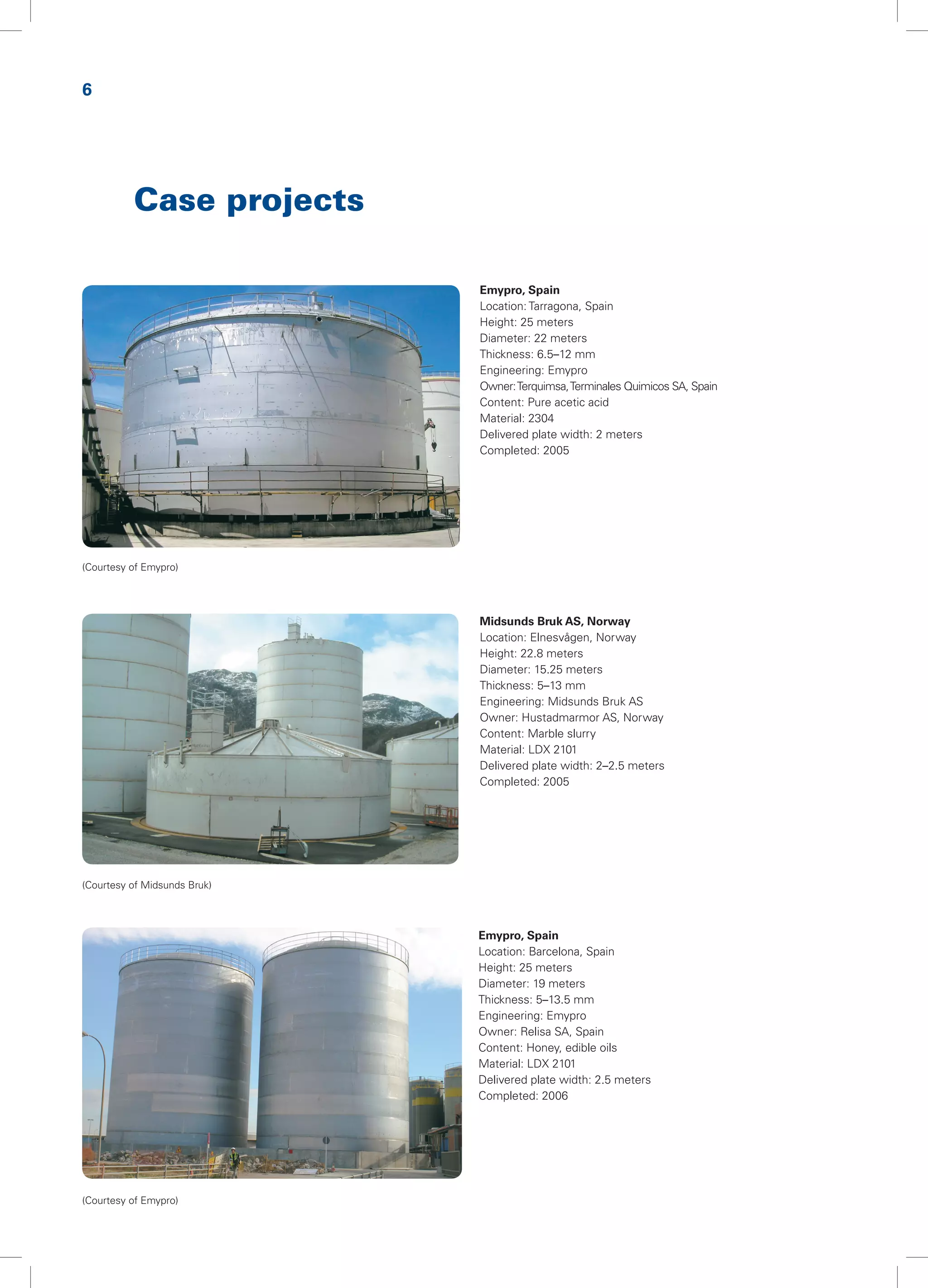 Why use duplex ss for storage tanks | PDF | Chemistry | Science