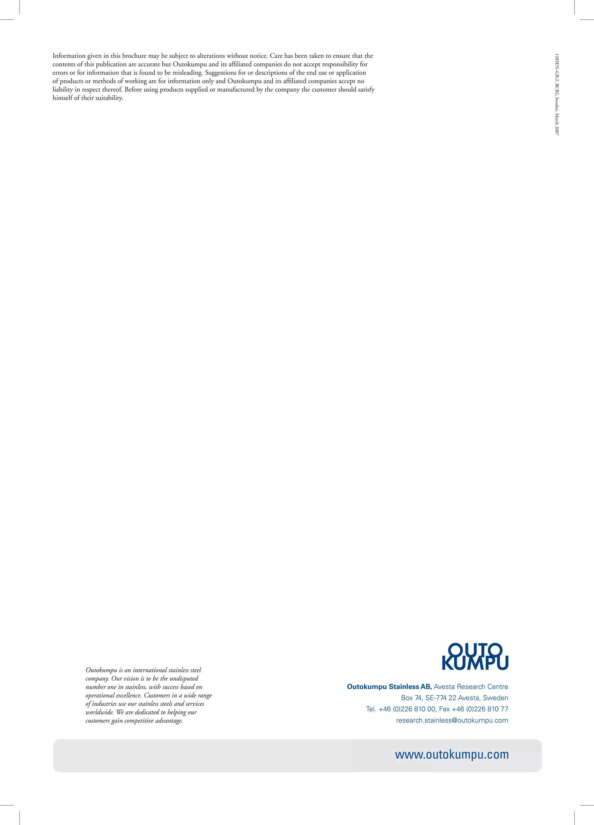 Why use duplex ss for storage tanks | PDF