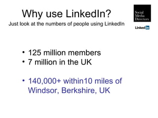 Why use linkedin | PPT